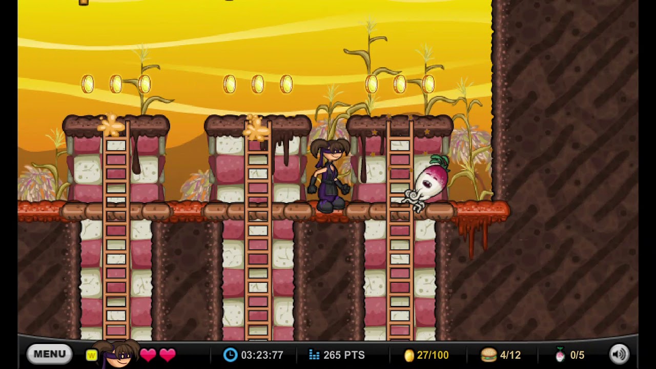 Papa Louie 2 Ninjoy Saving the Biker - YouTube