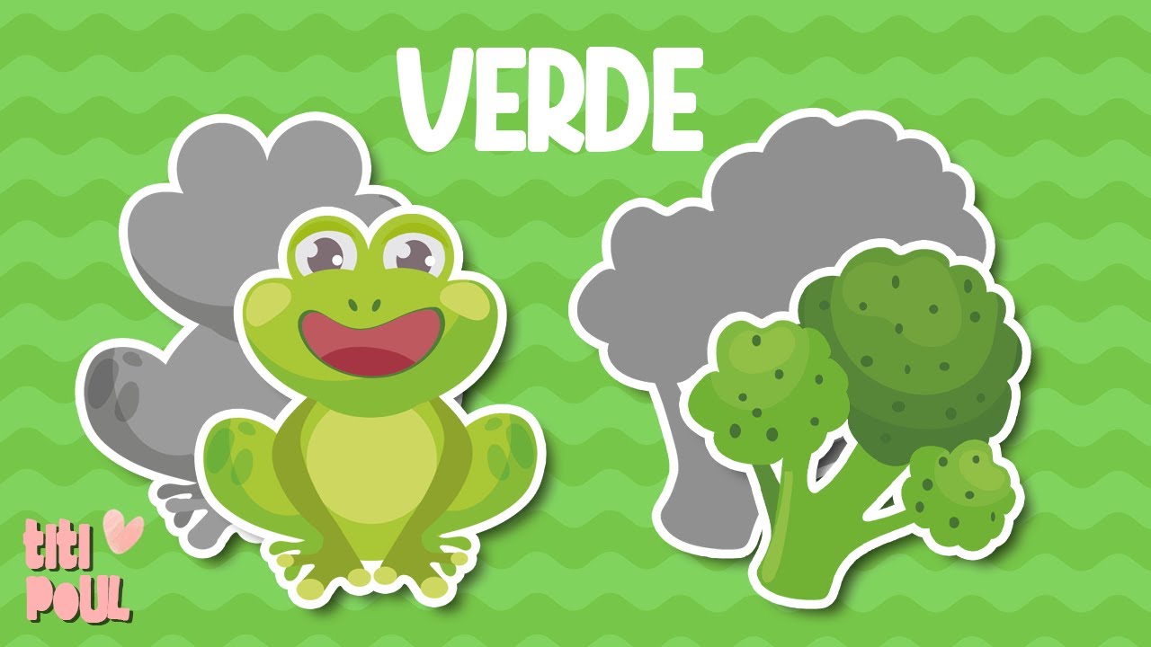 Aprenda a Cor Verde | Educação Infantil - YouTube