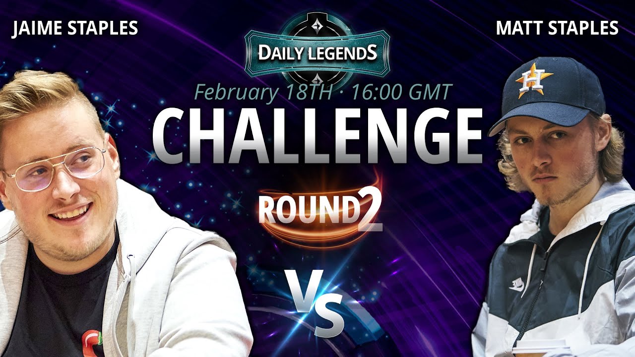 LIVE: Jaime Staples VS Matt Staples | STAPLES BROS | Daily Legends ...