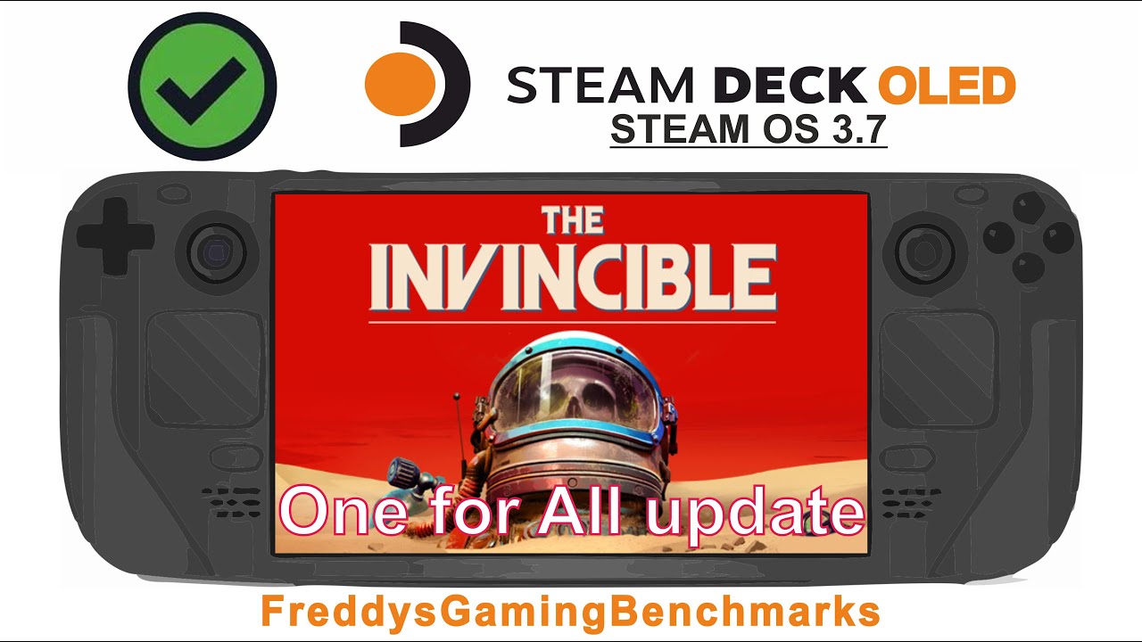 The Invincible (One for All update) on Steam Deck OLED with Steam OS 3. ...