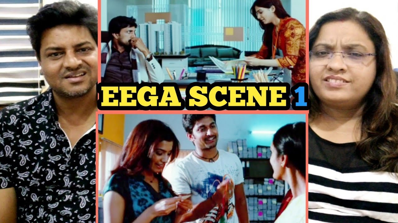 EEGA OPENING SCENE REACTION | Eega movie scene 1 | Kiccha Sudeepa, Nani ...