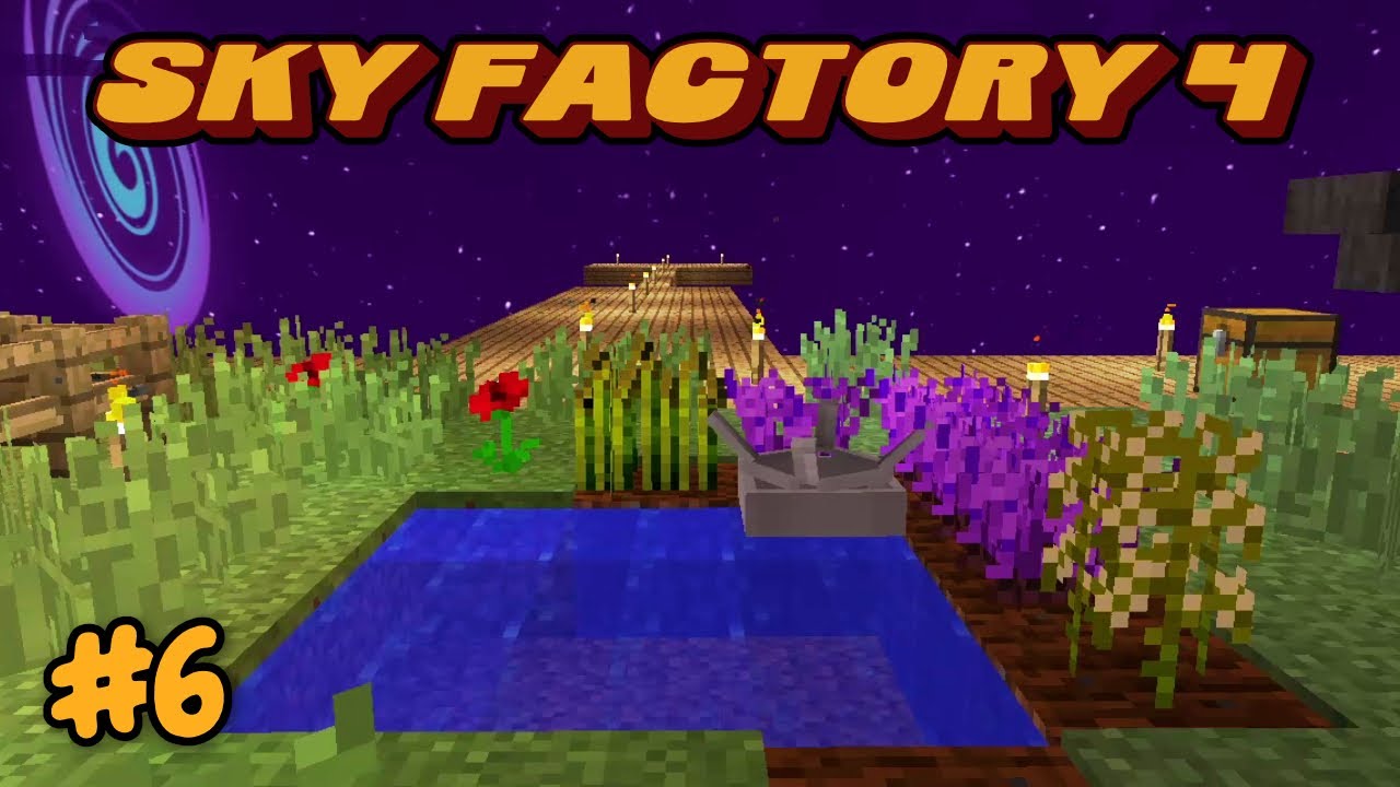 Sky Farming - E06 - SkyFactory 4 Modded Minecraft - YouTube