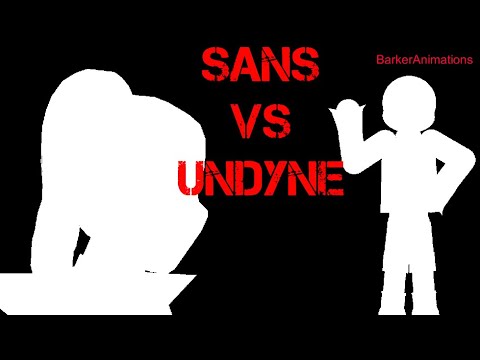SANS VS UNDYNE (100 special) - YouTube