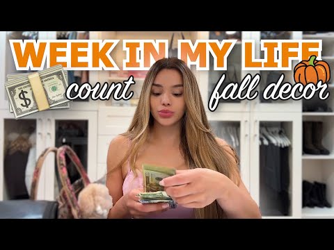 GETTING READY FOR FALL!! (Work money counts, mom life, fall decor, fashionnova) 