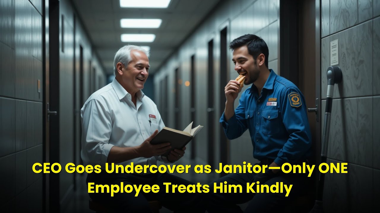 Janitor Is The Only Nice Person To Undercover Boss, What Happens Next ...