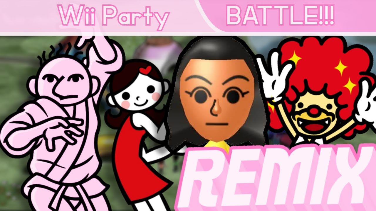 Wii Party - Battle | Rhythm Heaven Custom Remix | Karate Joe vs Tap ...