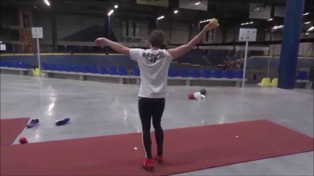 Nock ball training for javelin Timothy Herman 10 dec2014 - YouTube