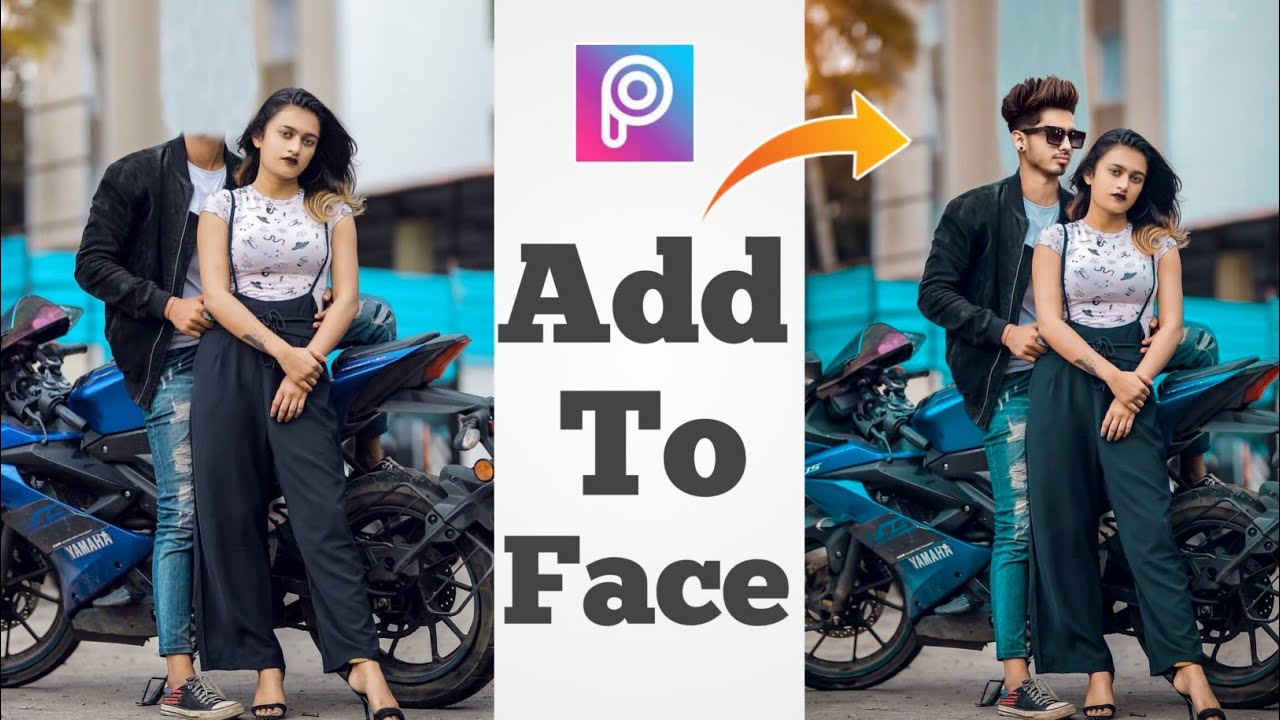 Add To Face || Girl Ke Sath Photo Editing || Kisi ke bhi photo pe apna ...