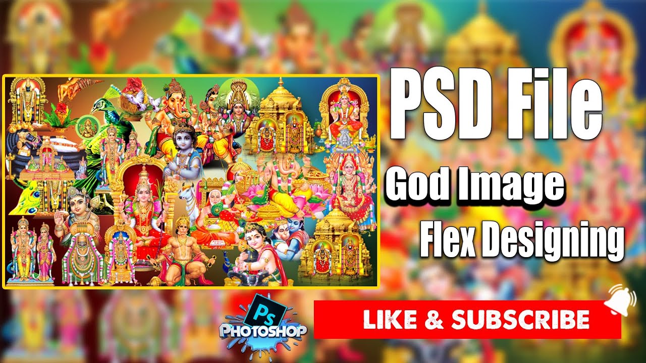 god image | flex design in photoshop | madurai flex design psd ...