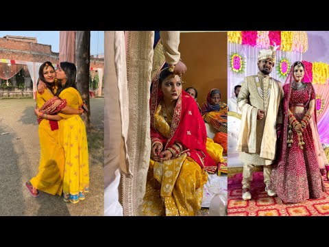 Friend’s Wedding in Banaras | Up ki shadi | Banaras wedding vlog -4 ...