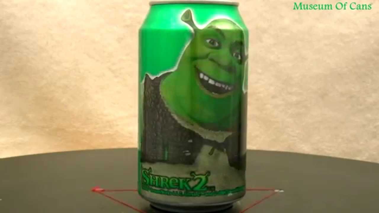 Shrek 2 Sierra Mist (2004) Shrek _ Museum Of Cans - YouTube
