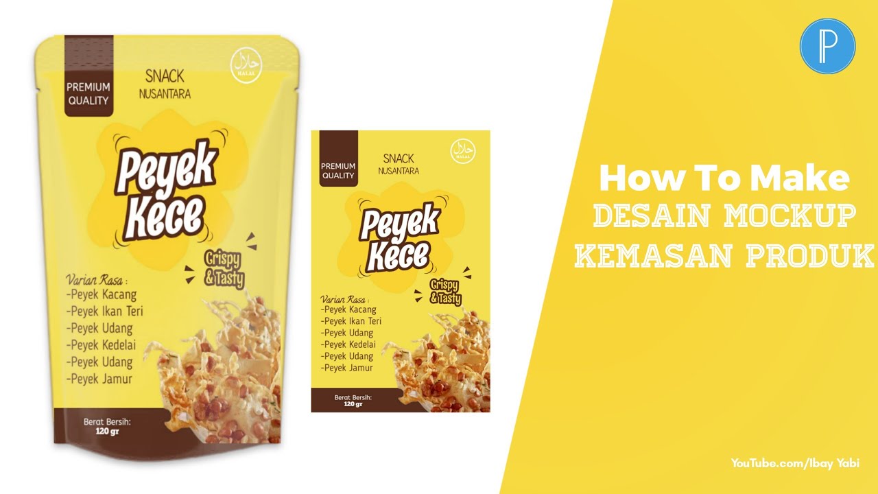 Membuat Desain Kemasan + Mockup Standing Pouch di Android - PixelLab ...