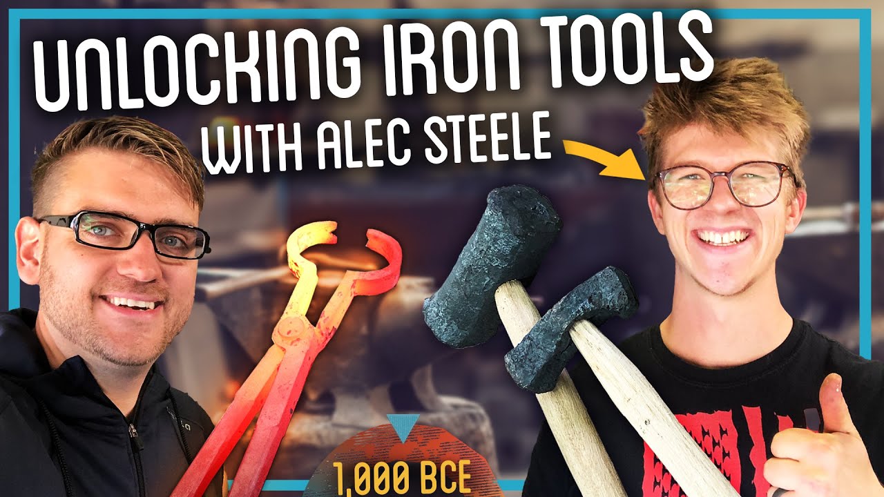 Unlocking Iron Tools: Blacksmithing Iron w/ @AlecSteele - YouTube