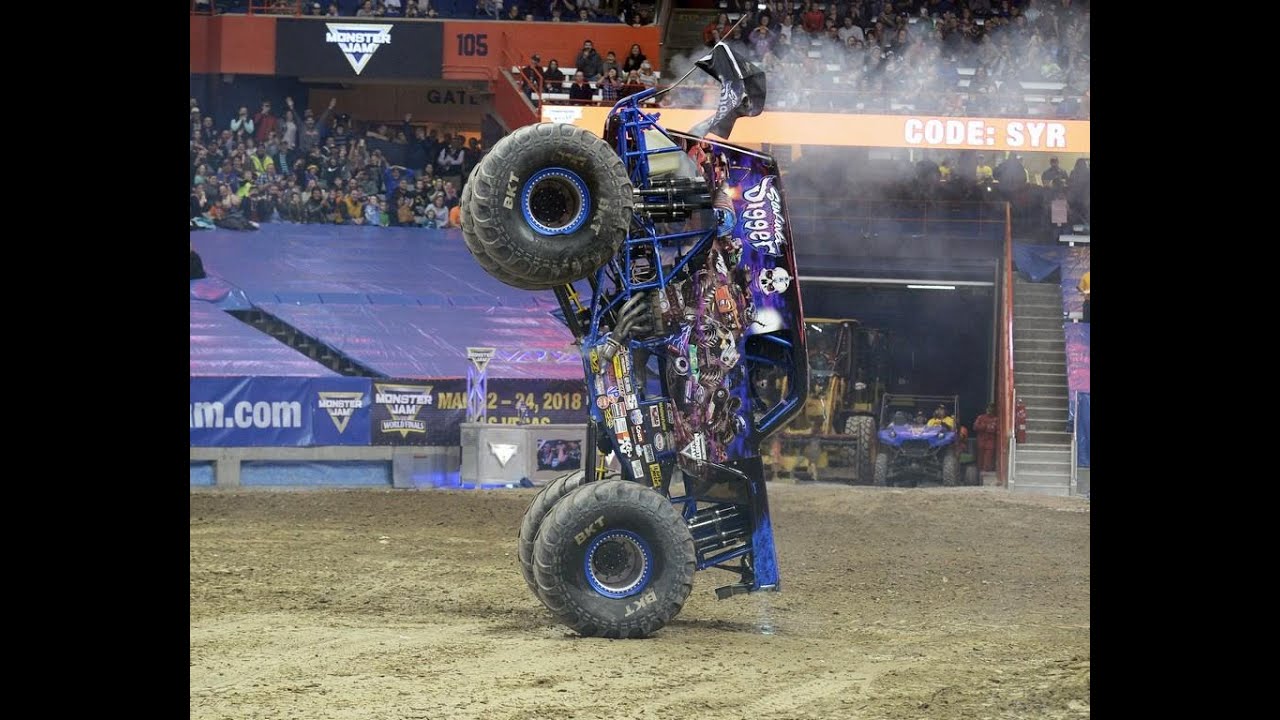 Monster Jam New and Amazing Stunts From 2017 Season! - YouTube