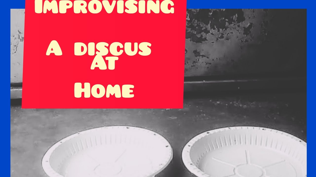 HOW TO MAKE A DISCUS... .(IMPROVISING) Grade 5 PE(simple steps) - YouTube