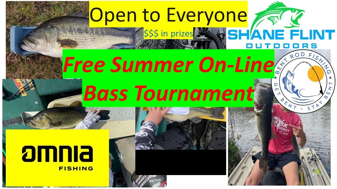 Summer Bass Tournament, Free To Enter, Great Prizes $$$ to win #fishing ...