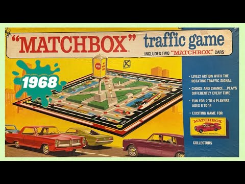 1968 MATCHBOX Juego de Tráfico / MATCHBOX Traffic Game 1968 - YouTube