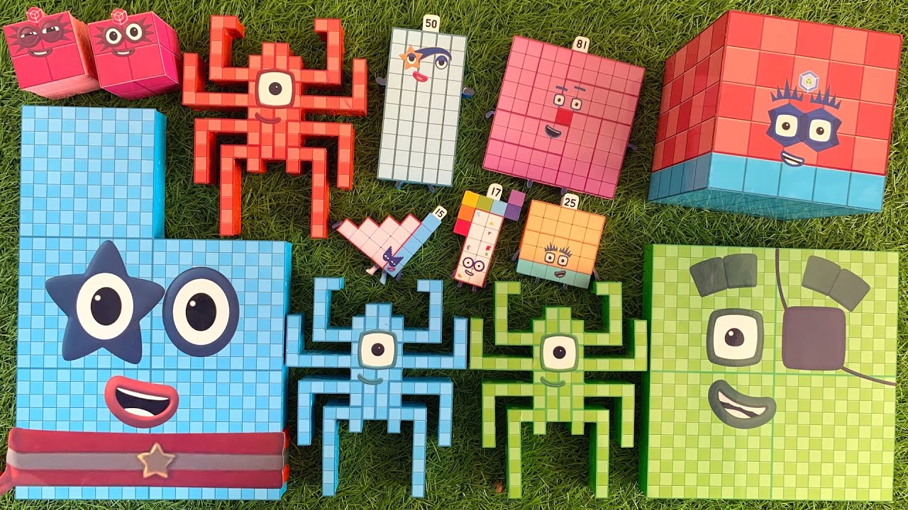 Looking for Numberblocks NEW 1325 Puzzle Tetris Space ASMR ...