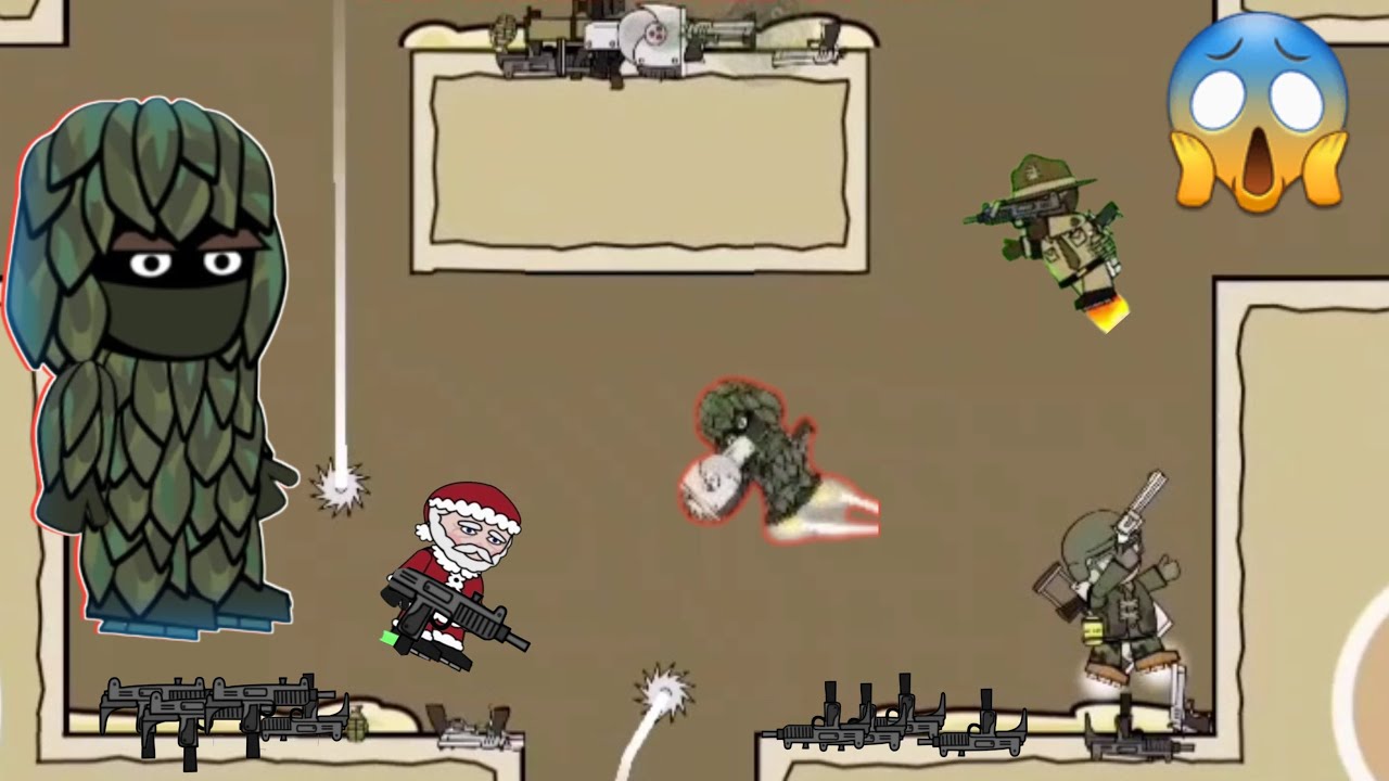 Mini militia gameplay video || catacombs maps ♥️ - YouTube