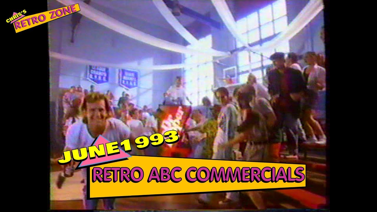 ABC Network Retro Commercials from June 1993 - YouTube