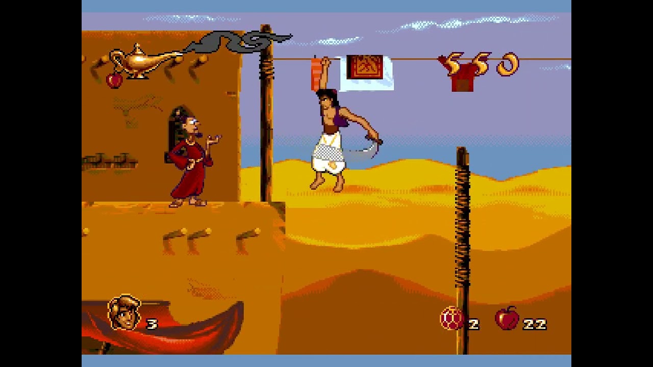 Aladdin (Final Cut) - sword swallower - YouTube