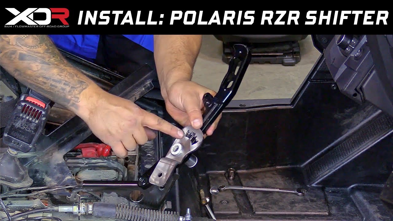Install: 2014-18 Polaris RZR - XDR Off-Road Magnum Grip Gated Shifter ...