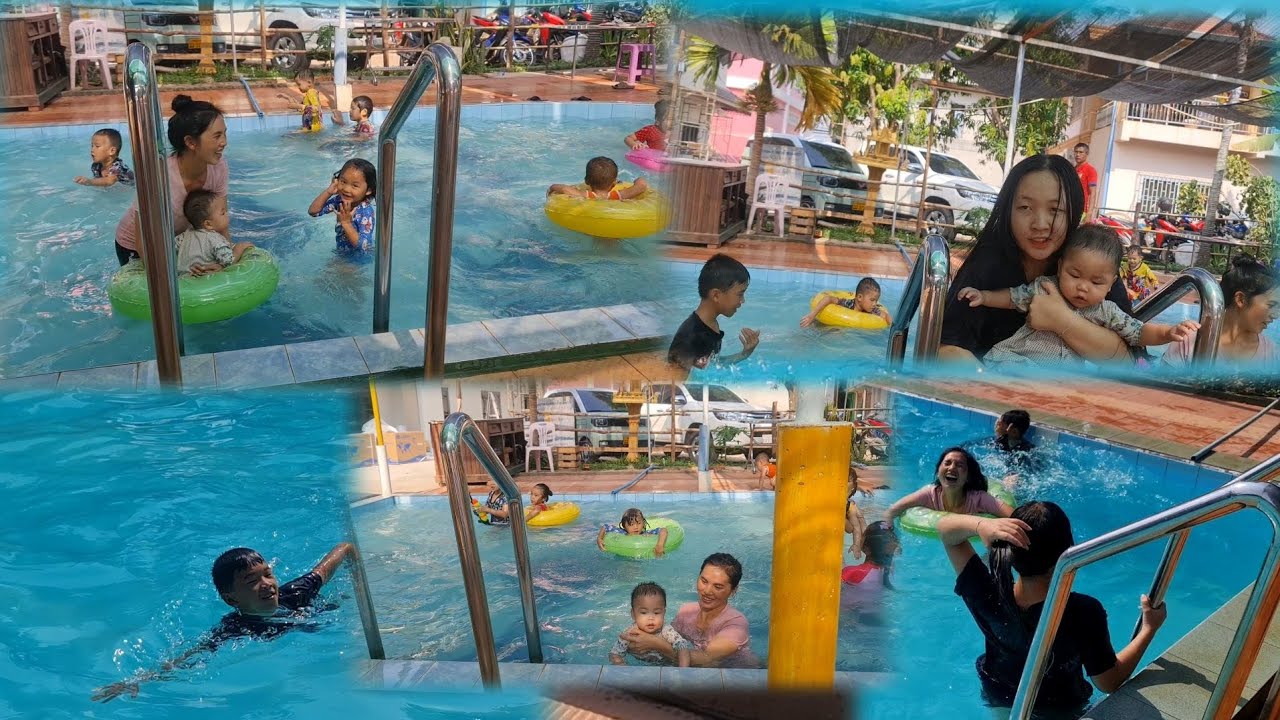 tu niam tsev tsi txawj ua luam dej li tog li tog xwwb - YouTube