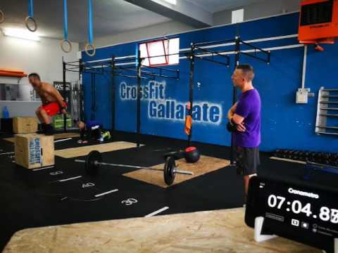 Michael Petullà wod 3 fall series crossfit Gallarate - YouTube