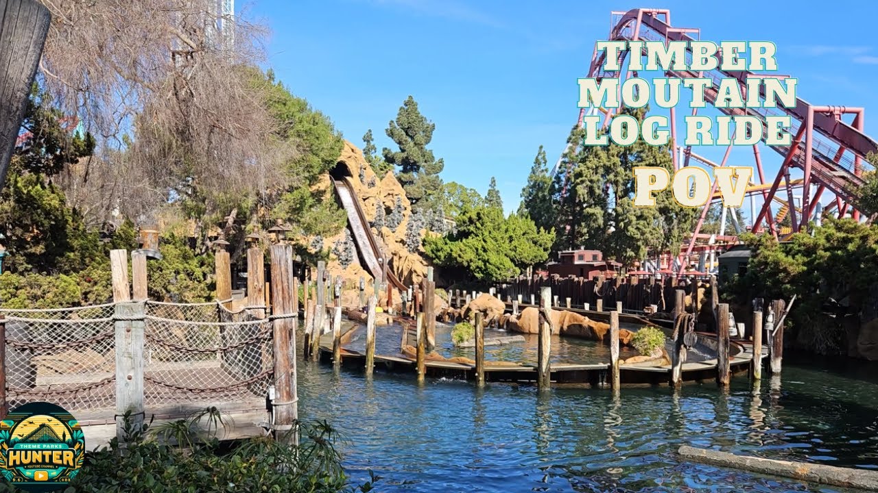 Timber Mountain Log Ride 2025 - YouTube