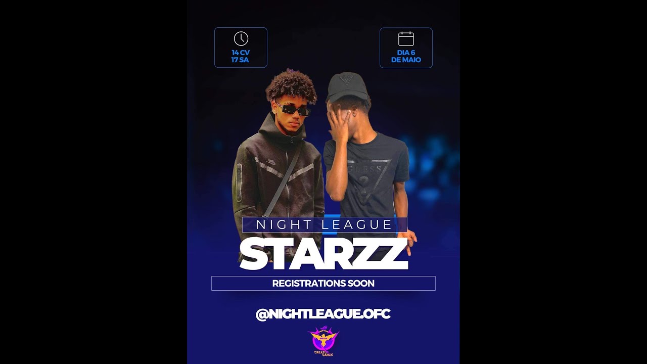 NIGHT LEAGUE STARZ 🔥 GRUPO A/B/C - YouTube