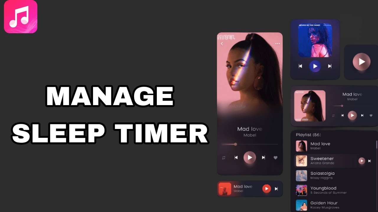 How To Manage Sleep Timer On Music Player App | Step By Step - YouTube