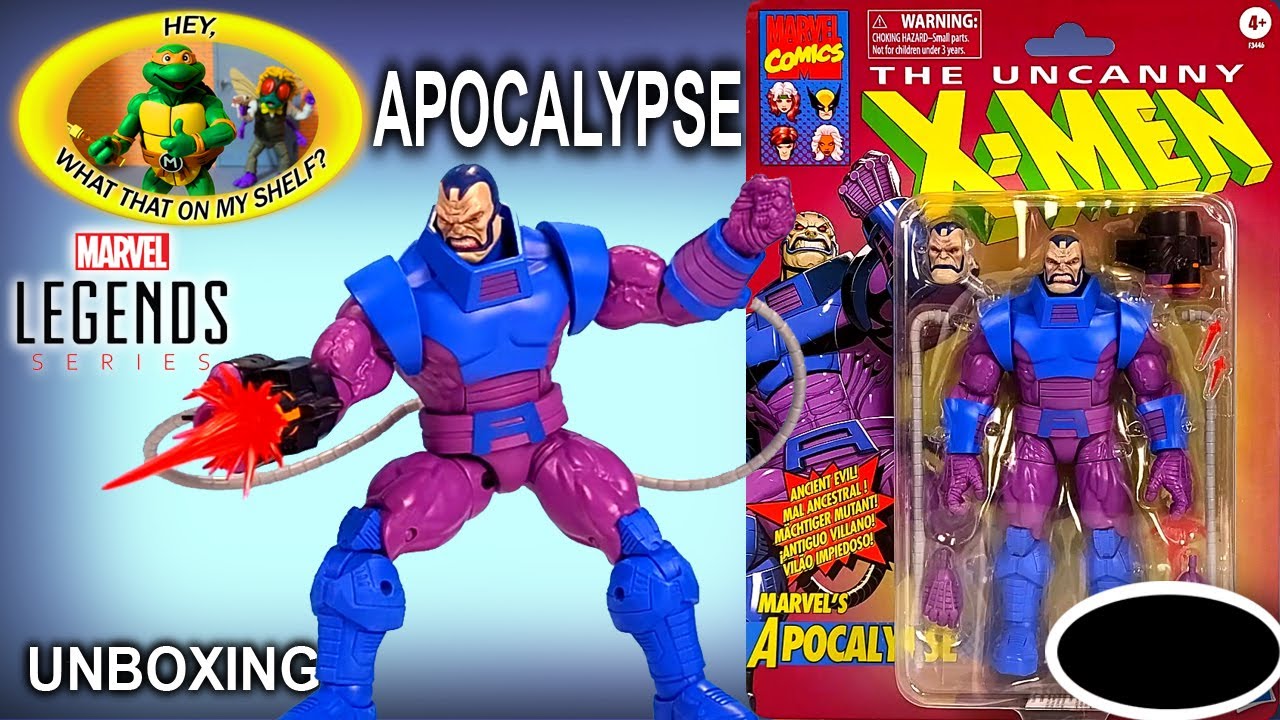 Unboxing Marvel Legends Apocalypse - Oct 11th 2022 - Hasbro X-Men Comic ...