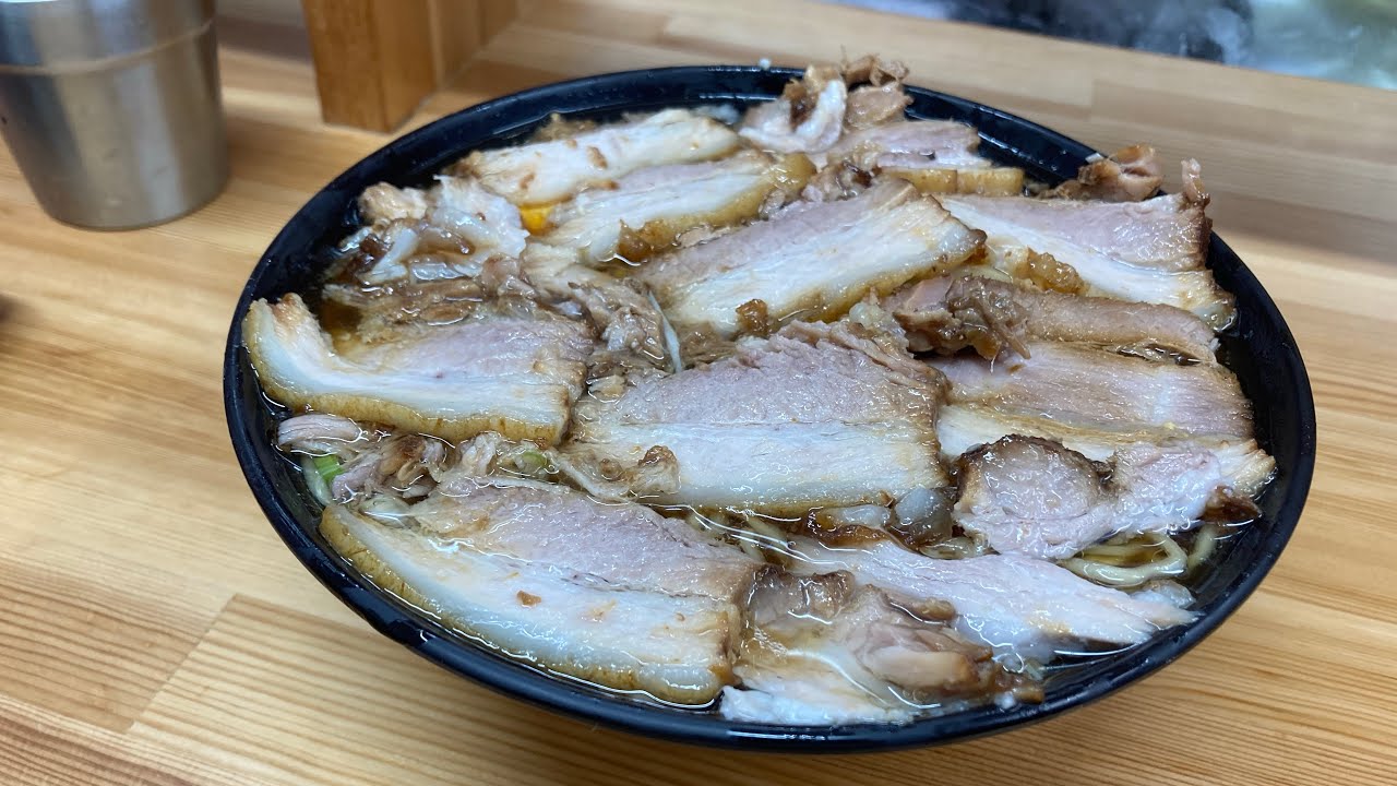 The Most Tender Chashu in Tokyo at Kitaotsuka Ramen - YouTube
