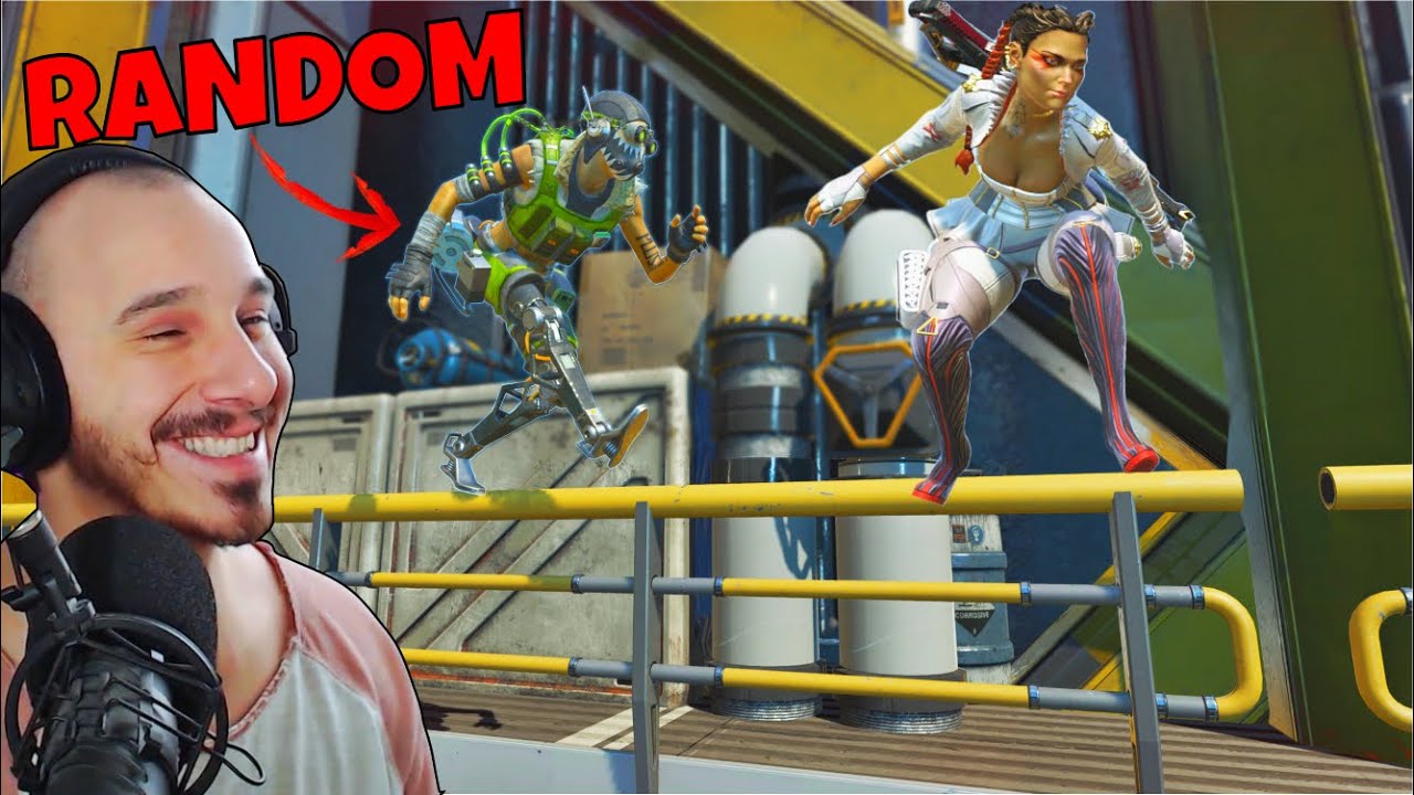 Making Random Teammates Do SILLY Challenges! - Apex Legends - YouTube