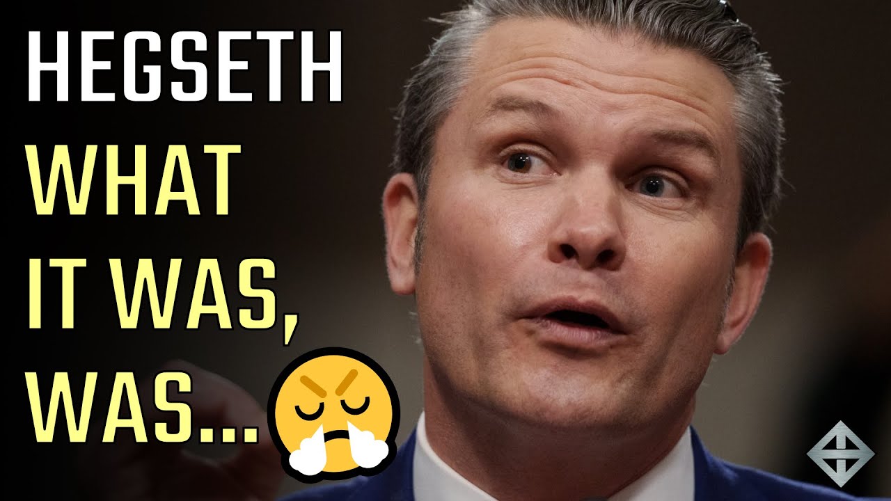 😤What It Was Was... Angry Pete Hegseth visits Faux Friends futilely ...