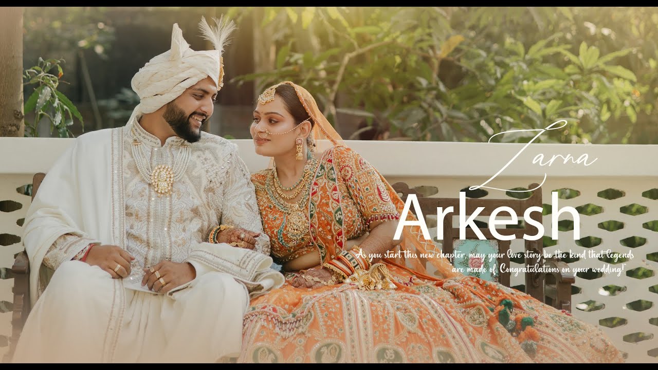 ARKESH & ZARNA \ wedding teaser \ Nileshvaghasiyaphotography - YouTube