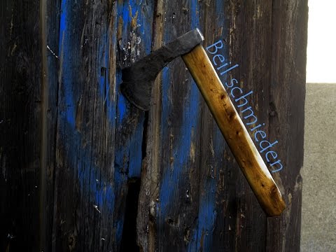 Beil im Wikingerstil Schmieden