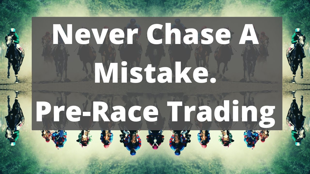 Never Chase The Trade - Horse Race Trading Betfair 😱 - YouTube