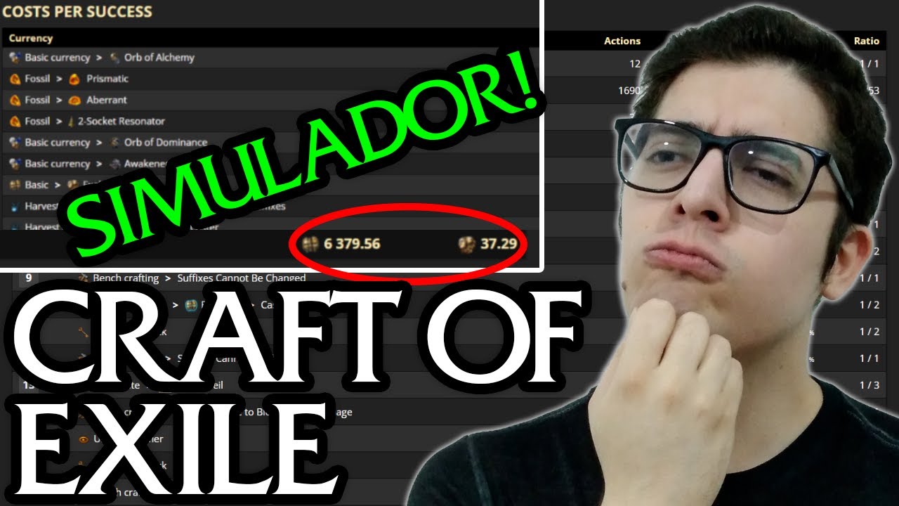 CRAFTEA DE LA MEJOR MANERA! Craft of Exile, NUEVA herramienta! | Path ...