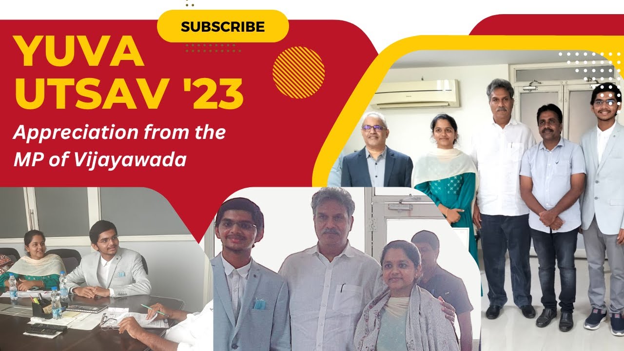 Yuva Utsav II Apreciation by the Hon' MP of Vijayawada, Kesineni Nani ...