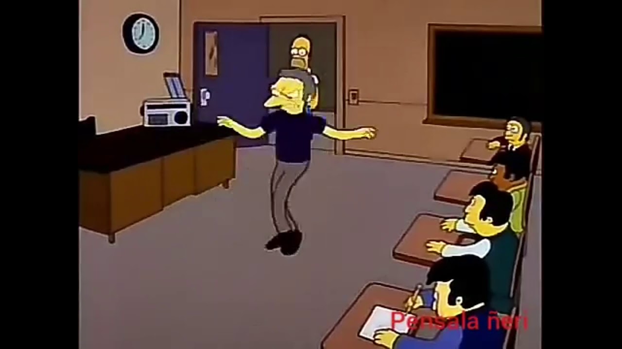 moe bailando - los simpsons - YouTube