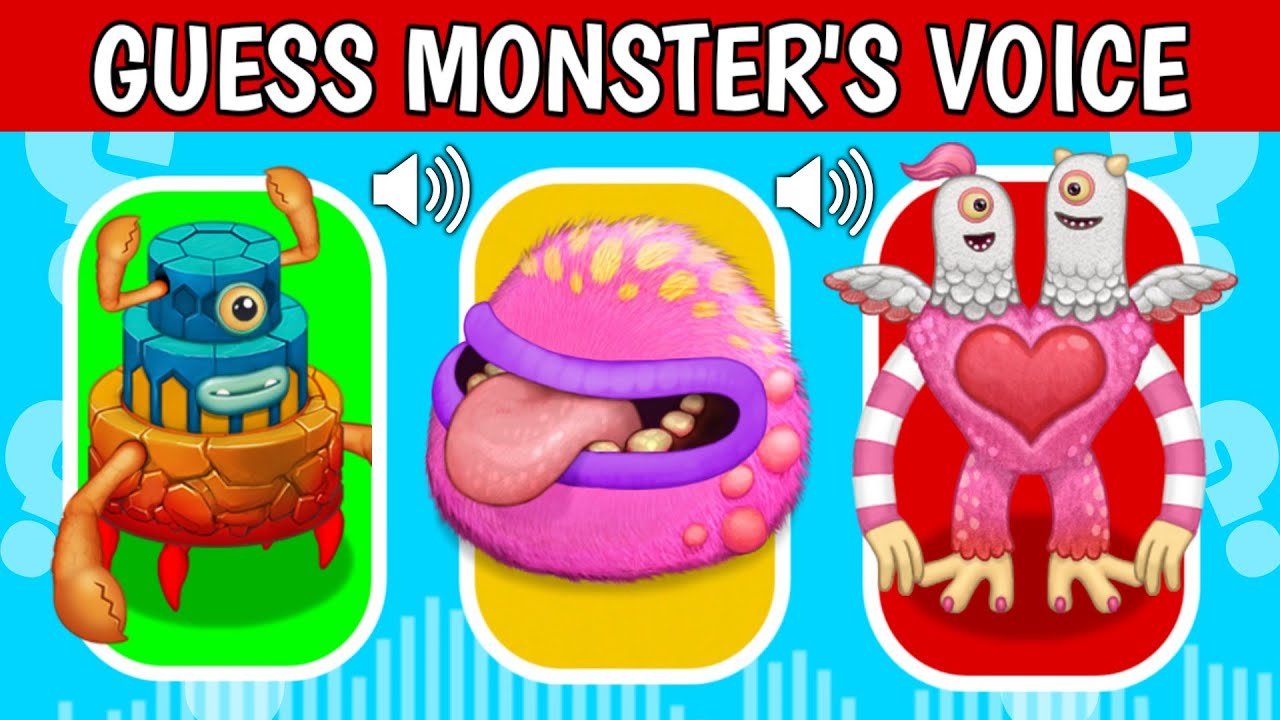 Guess the MONSTER'S VOICE #1 - My Singing Monsters - YouTube