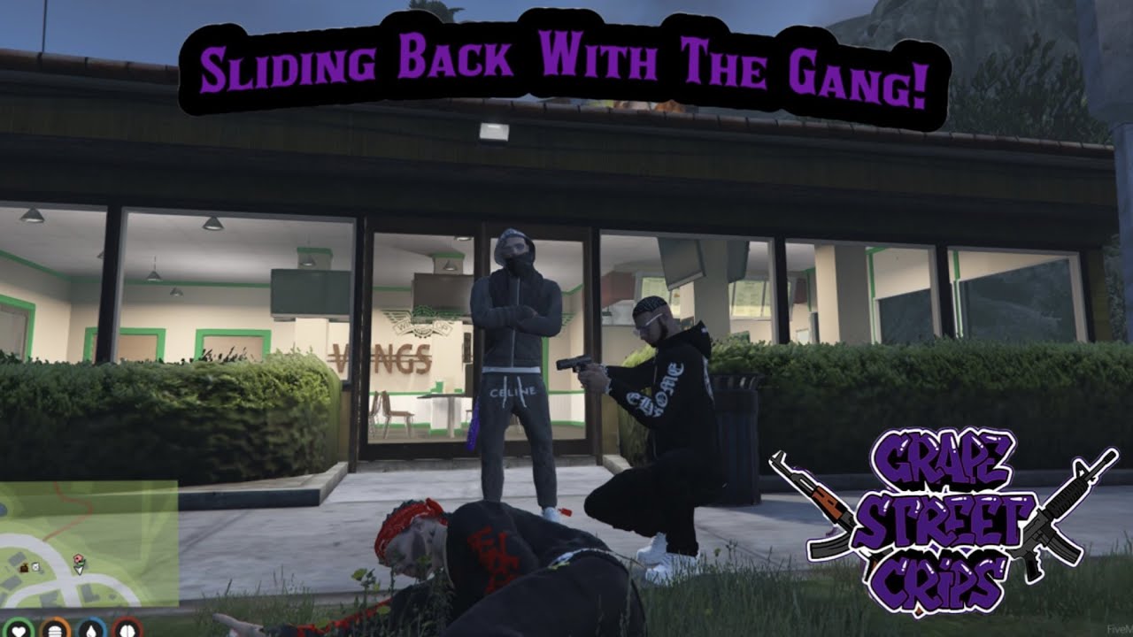 GTA RP Sliding For The Grape St CRIPS! - YouTube