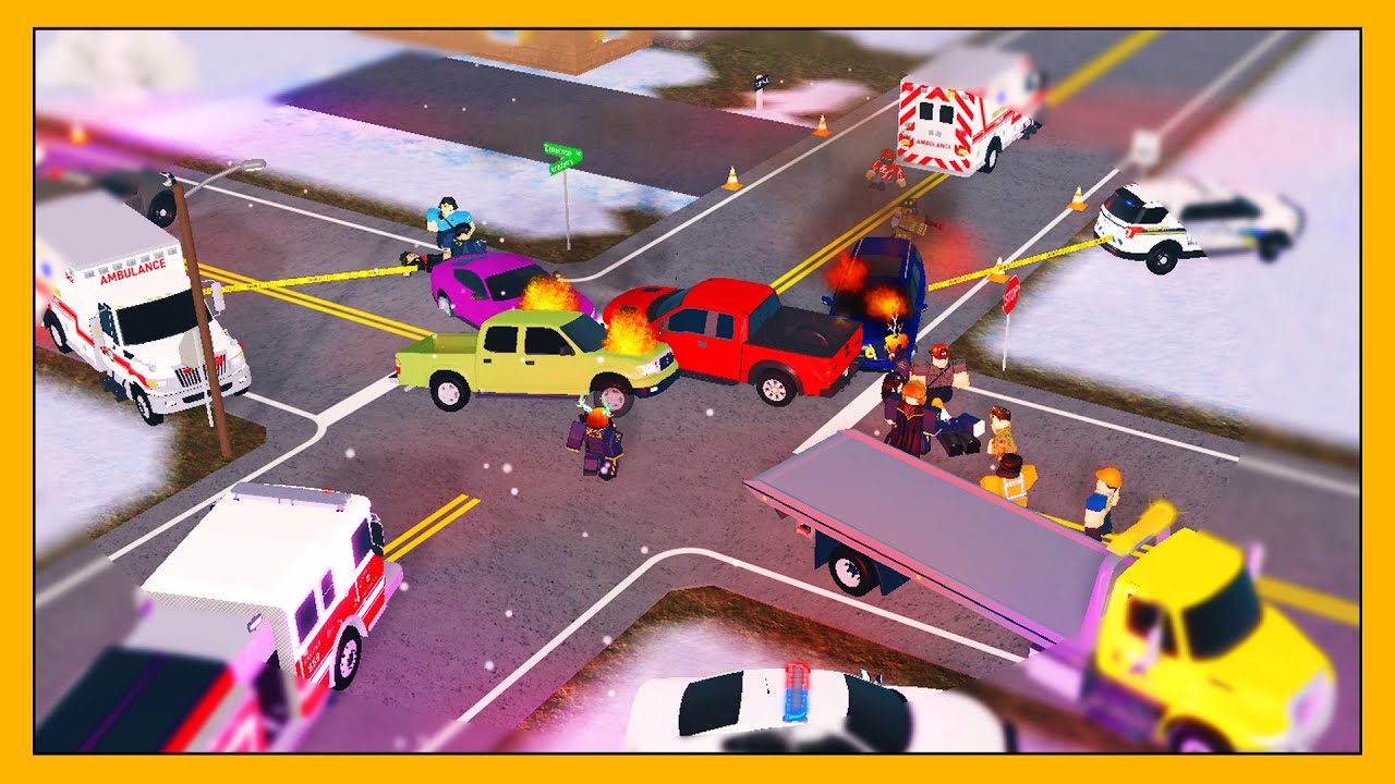 INSANE CRASH CAUSED BY A SLEEPING DRIVER! *FATAL* (ERLC Roblox Liberty ...