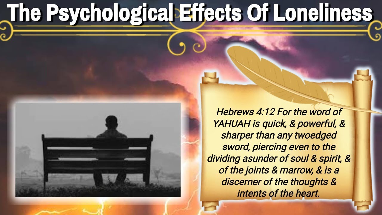 "The Psychological Effects Of Loneliness" Evening Manna (7/9/24) - YouTube