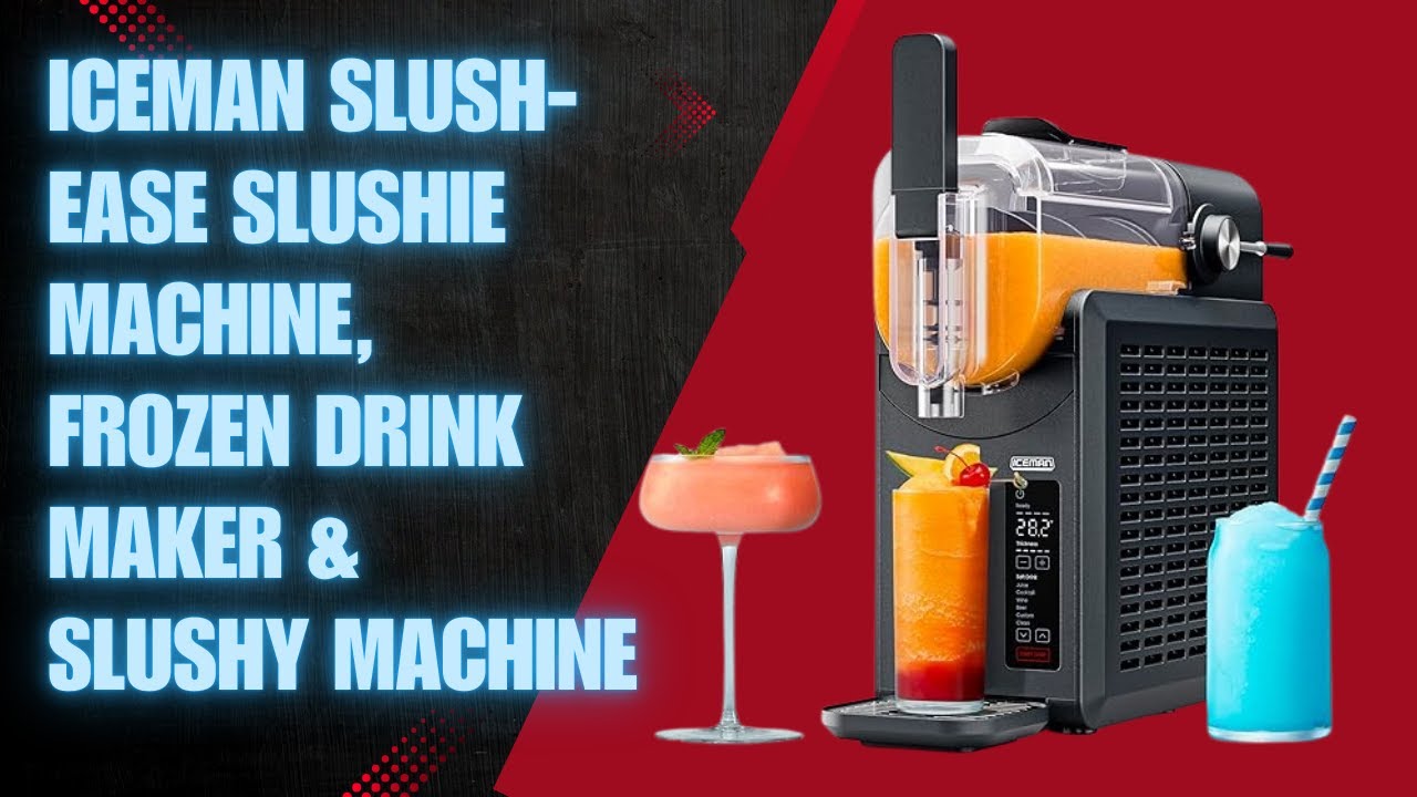Best Slush Machine for Home: Iceman Slush Ease Slushie Machine, Frozen ...