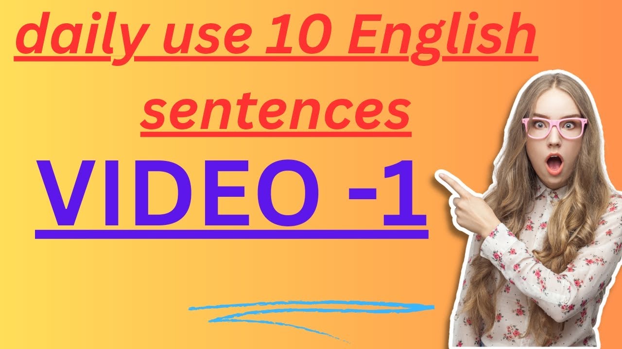 #learn English speaking through sentences|daily English practice|video ...