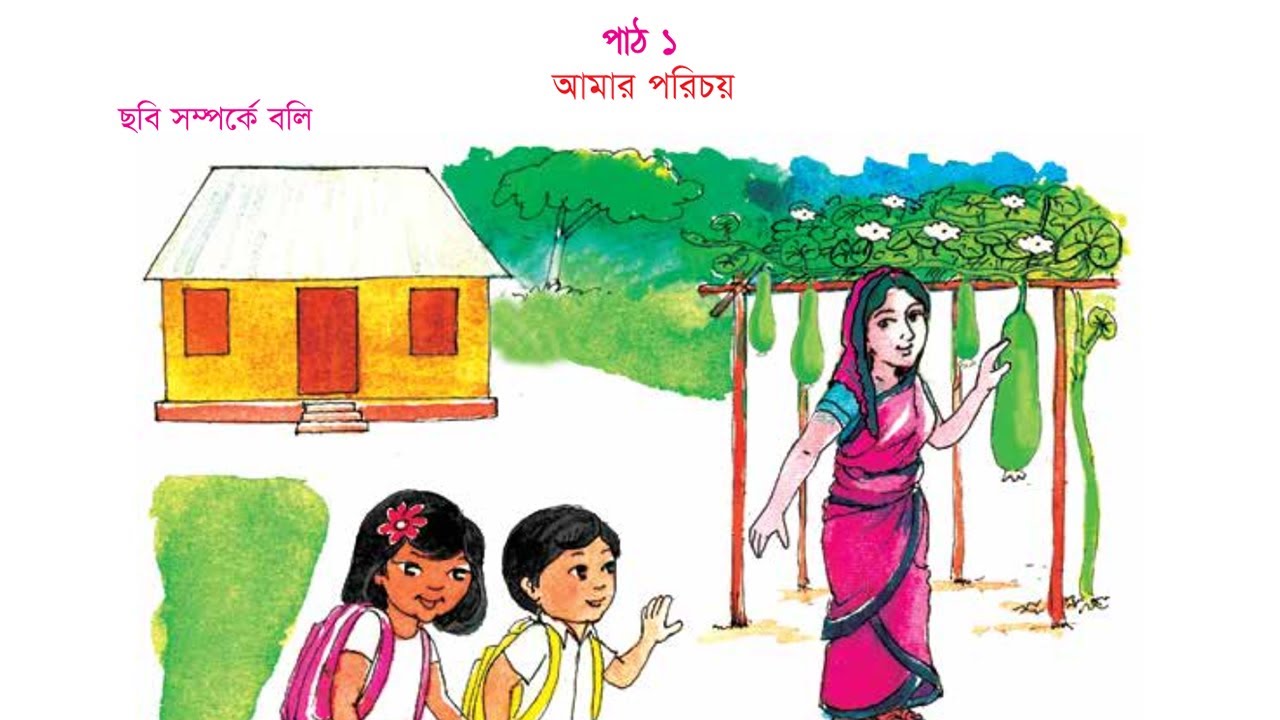 Class 1 Bangla | আমার পরিচয় | পাঠ ১ | Book 2020 - YouTube