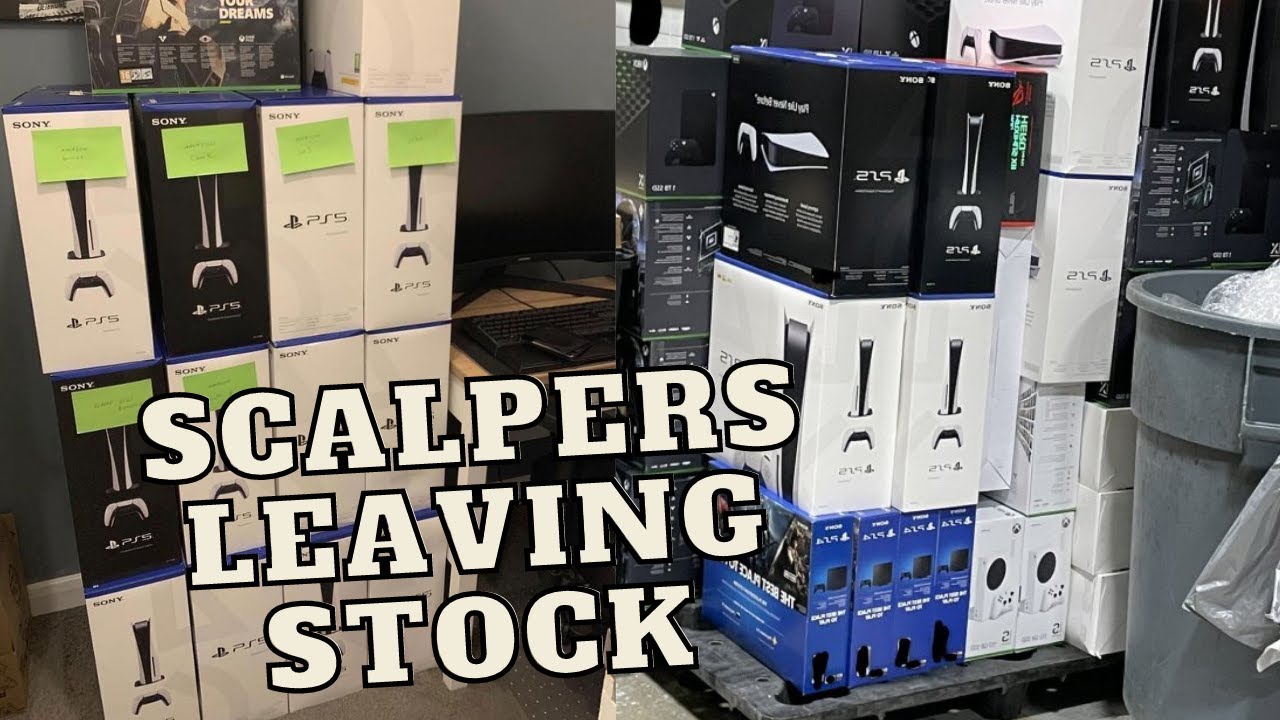 PS5 AND XBOX SERIES X SCALPERS / BOTTERS ARENT EVEN PICKING UP THE ...
