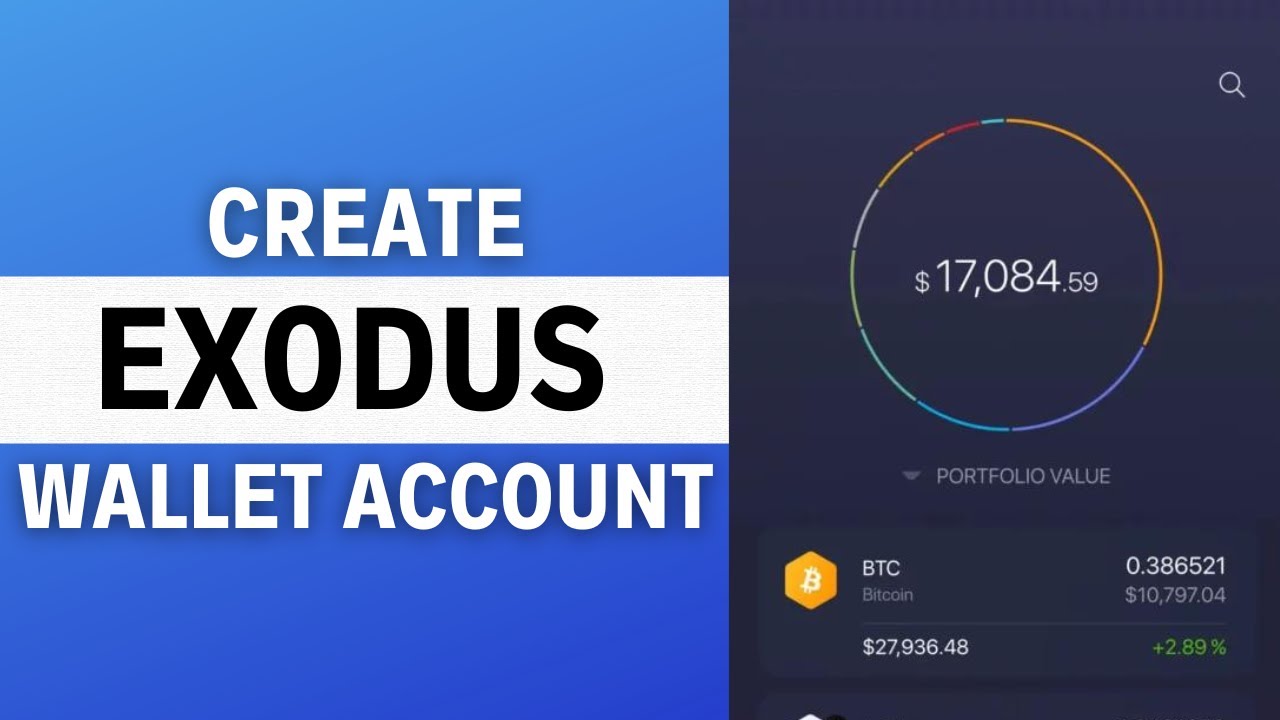 How To Create Exodus Wallet Account (2024) - YouTube
